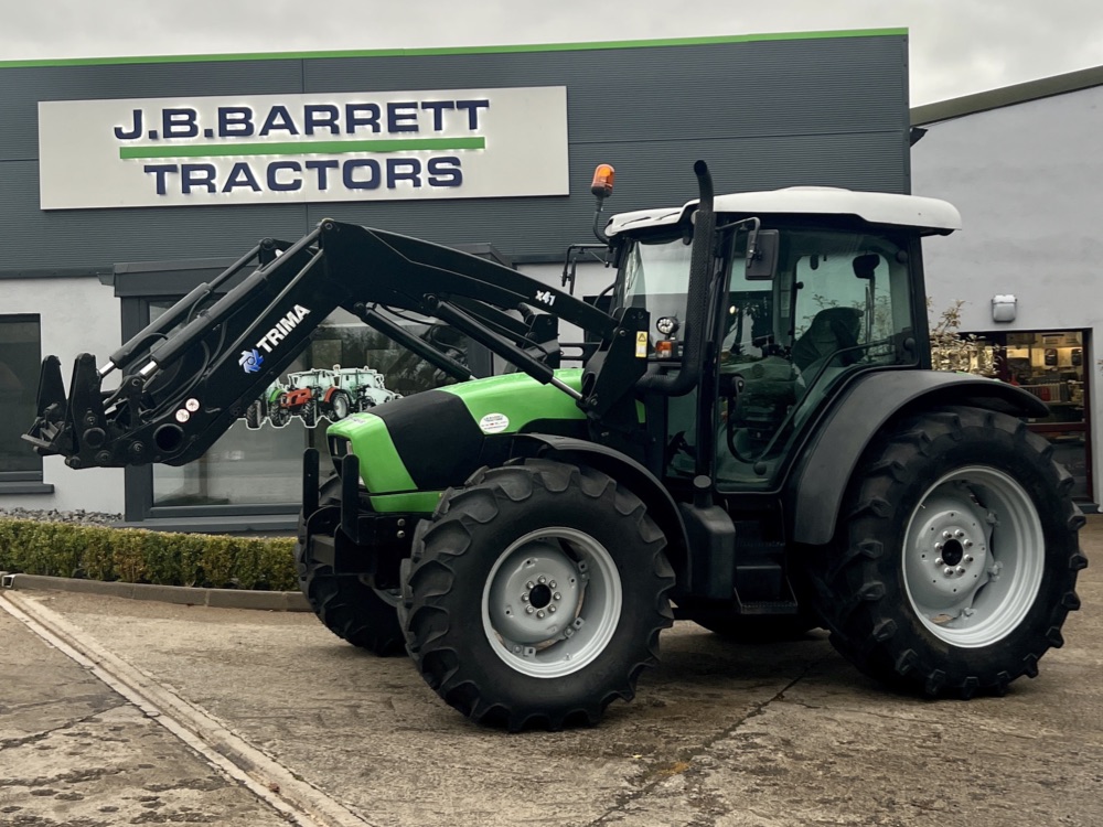 2009 Deutz-Fahr Agrofarm 430 & Trima Loader - JB Barrett Tractors